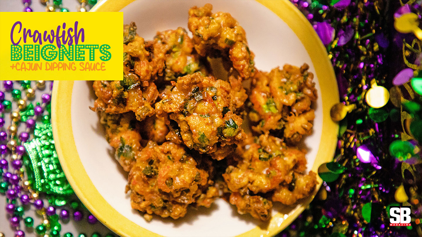 Crawfish Beignets with Cajun Dipping Sauce - SB Magazine