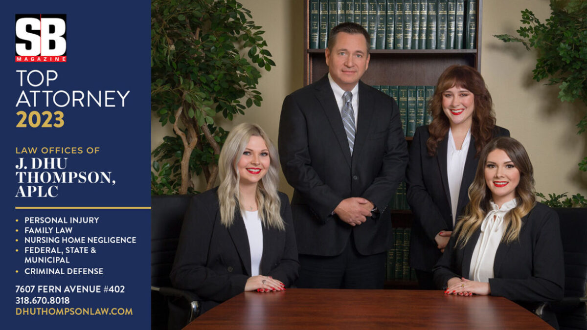 DHU THOMPSON: 2023 TOP ATTORNEYS - SB Magazine