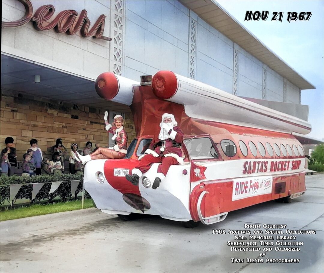 SB History , Santa Rode a Rocket! - SB Magazine